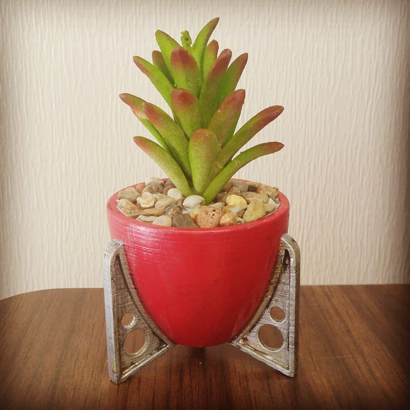 3D Printable Fallout 4 Desktop Planter by Raleigh Shade