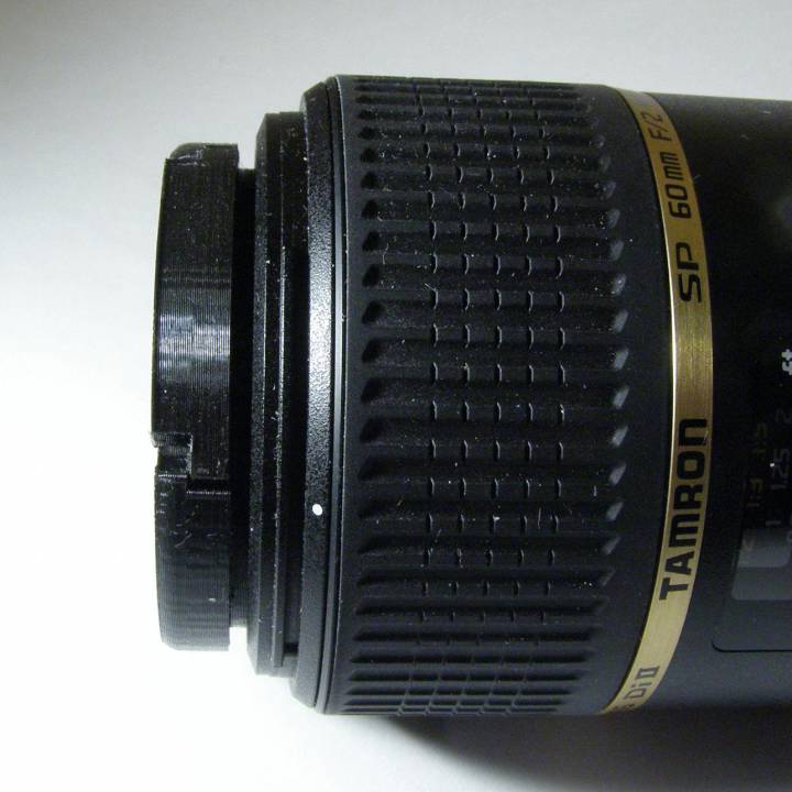 3D Printable Nikon Lens Cap by Zee