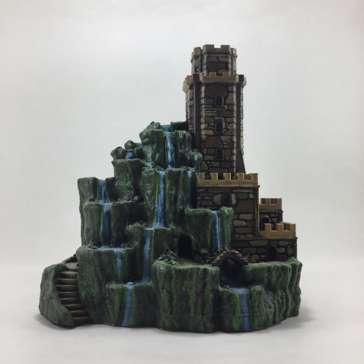 3D Print of Tower of Cascades by Angel Spy