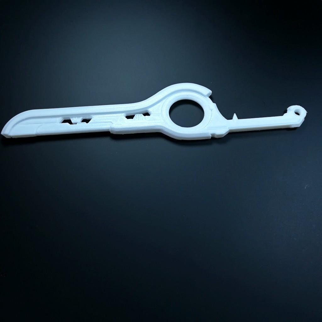 3D Printable Xenoblade - Monado Blade by Jaime García Sevilla