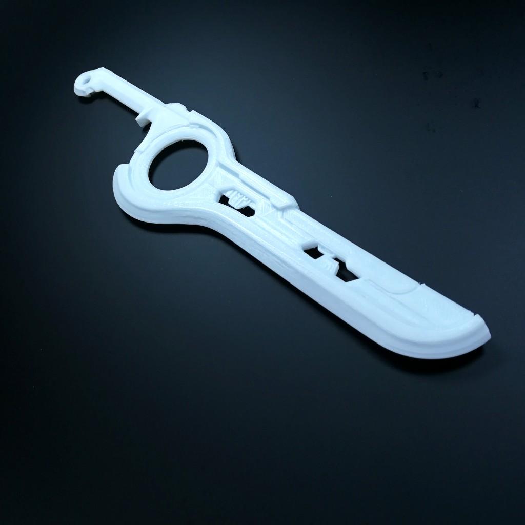 3D Printable Xenoblade - Monado Blade by Jaime García Sevilla