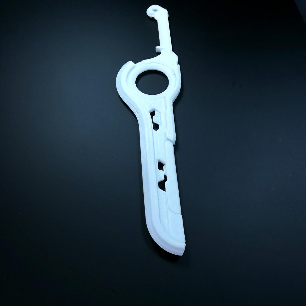 3D Printable Xenoblade - Monado Blade by Jaime García Sevilla