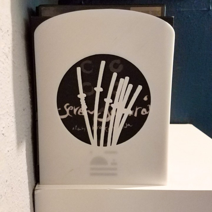 3D Printable Seven Samurai Book End by Gunpowder Chant