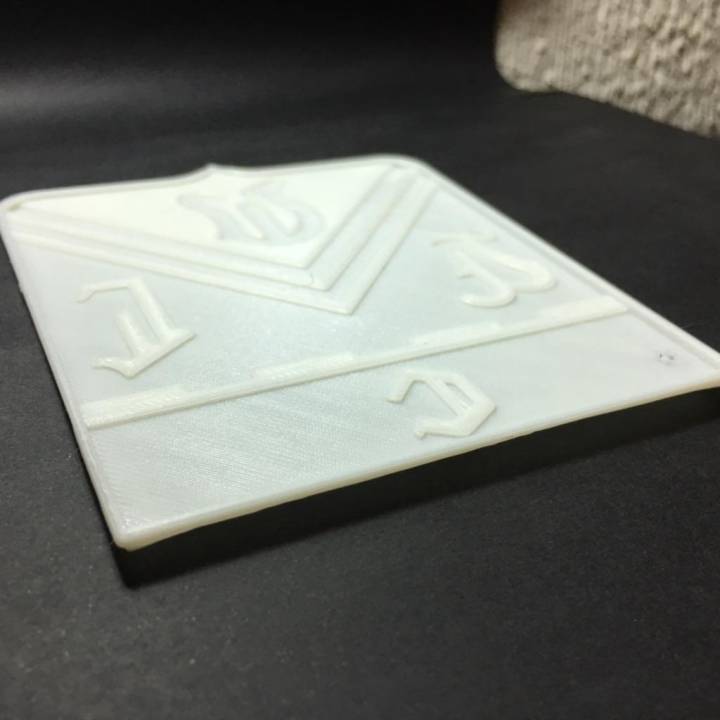 3D Printable Escudo del club Ferro Carril Oeste by fernando mango