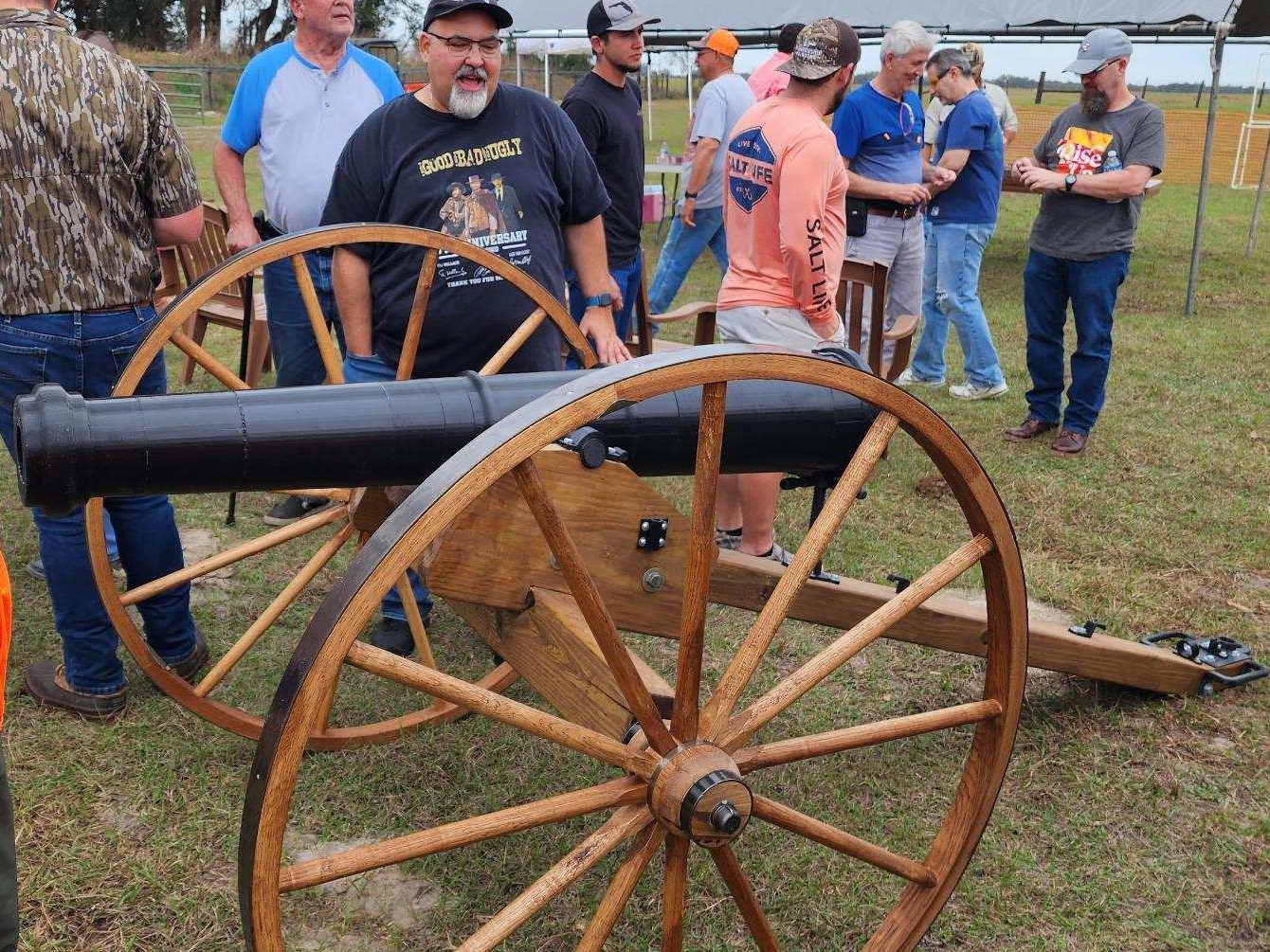 3D Printable 6-Pdr. Field Gun 1841 by Michael Christou