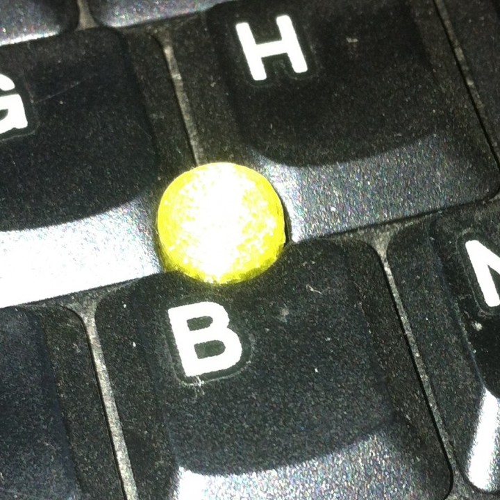 3D Printable thinkpad keyboard pointstick by gasson arnaud