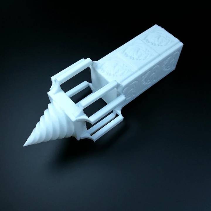 3D Printable Decorative Kitsune engraved candle holder by Andrew ...