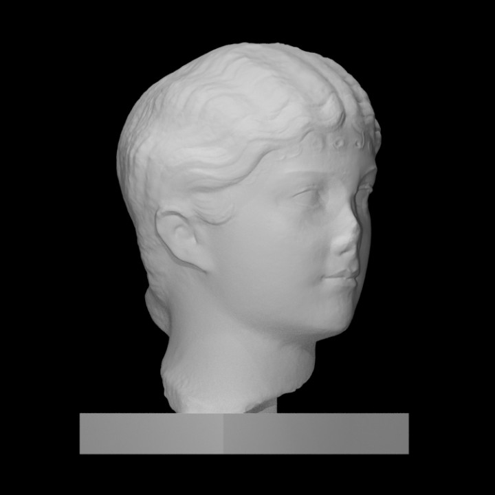 3D Printable Portrait of Livilla (?) by Scan The World