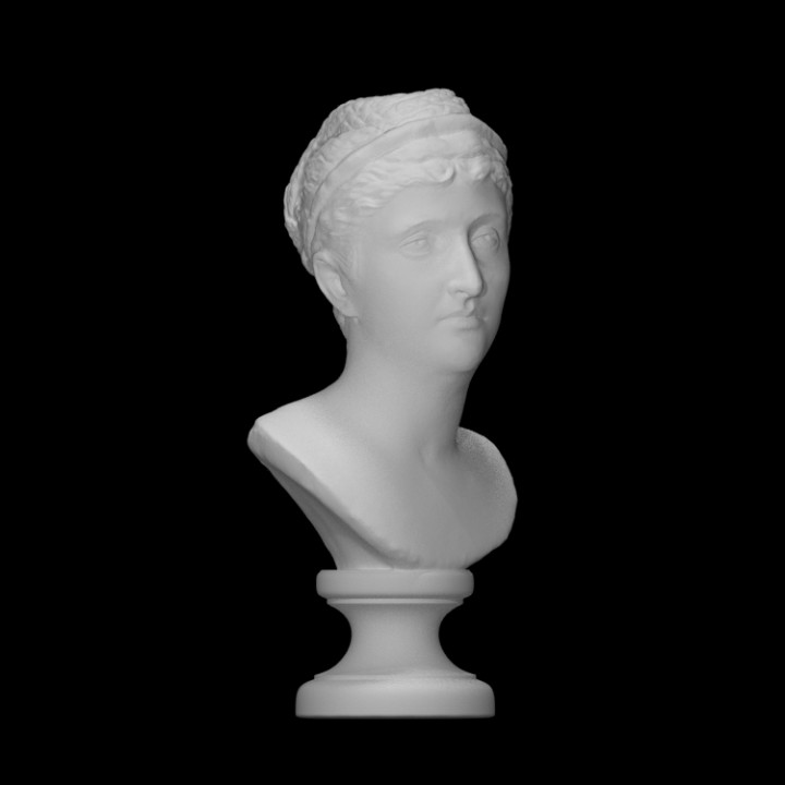 3D Printable Empress Faustina the Elder by Scan The World