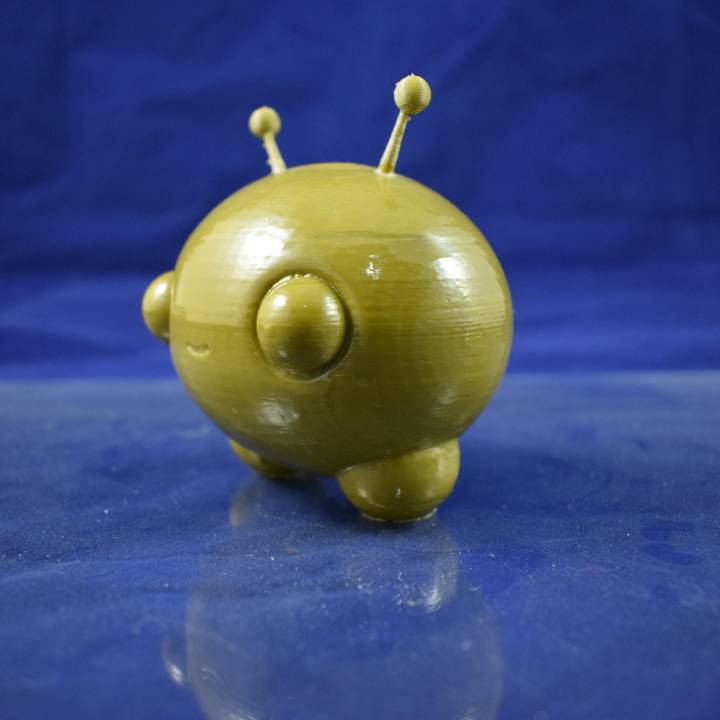 3D Printable Mooncake, The Planet Killer - Final Space by Tom Suggitt