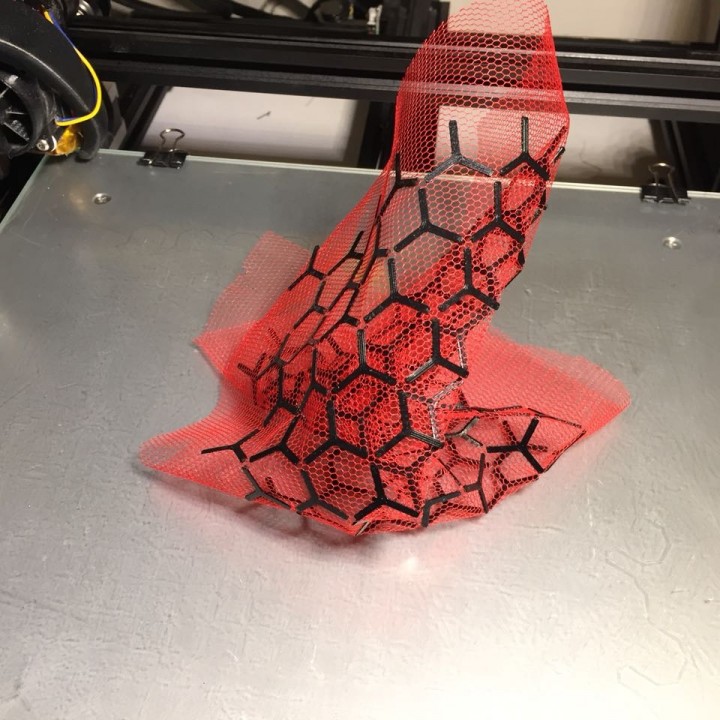 3D Printable Spikes (on Fabric) by 3DPrintNovesia