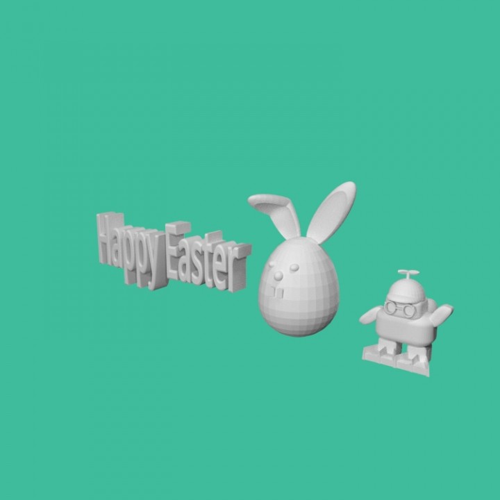 3D Printable Easter Egg by Emily Shugar