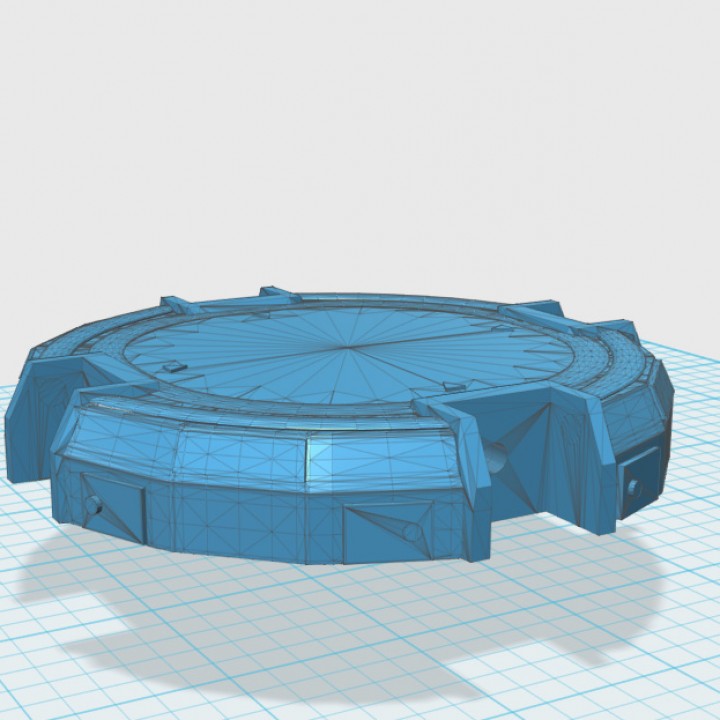 3D Printable Fortnite Jump Pad Coaster by Adam Wood