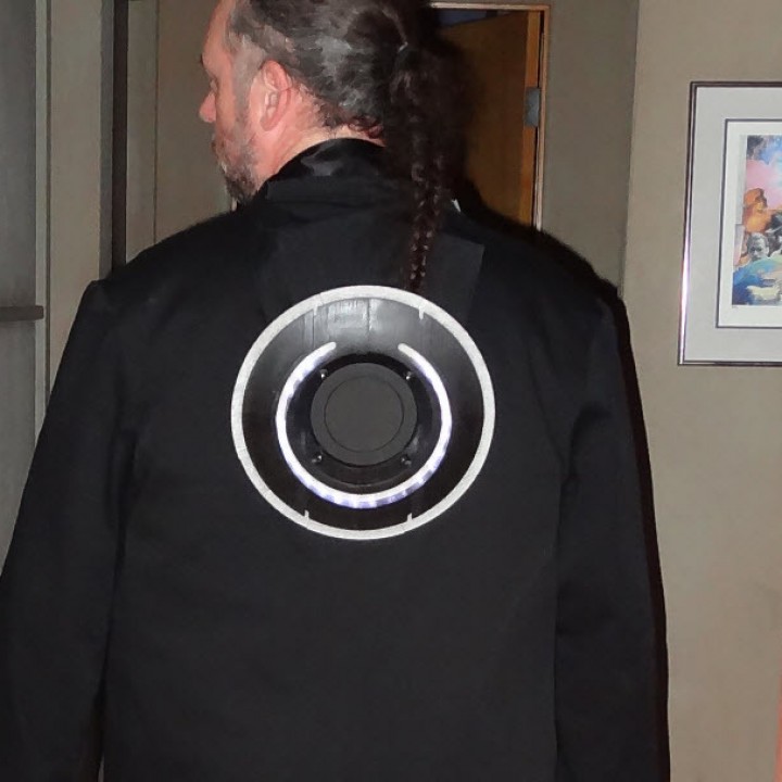 3D Printable TRON Backpack by Stuart Ferguson