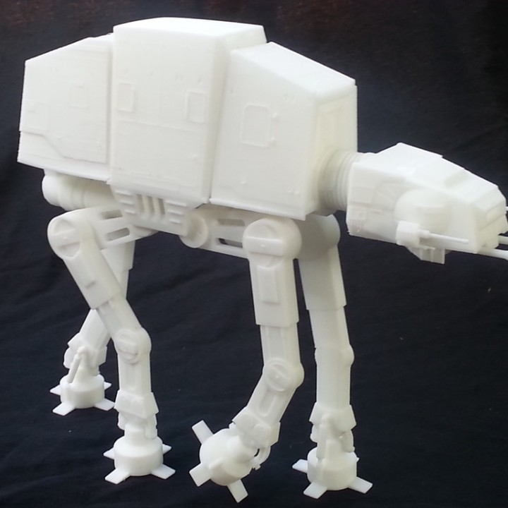 3D Printable AT-AT refactored by Stuart Ferguson