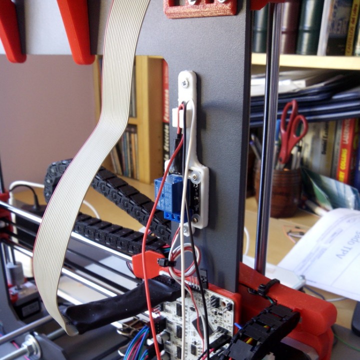 3D Printable 1 CHANNEL RELAY CASE - 3D PRINTER EMERGENCY STOP by Javier ...