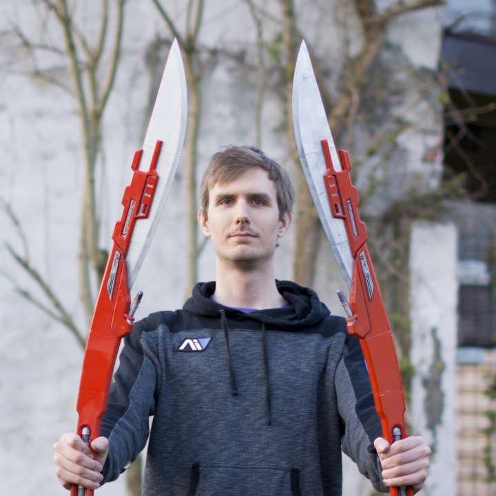 3D Printable Star Wars Vibro-Arbir Blades by Bart van der Westerlaken