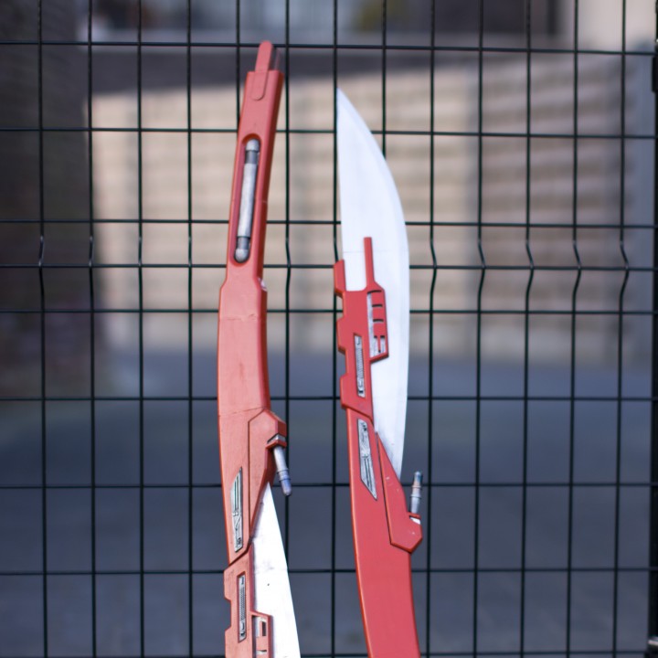 3D Printable Star Wars Vibro-Arbir Blades by Bart van der Westerlaken