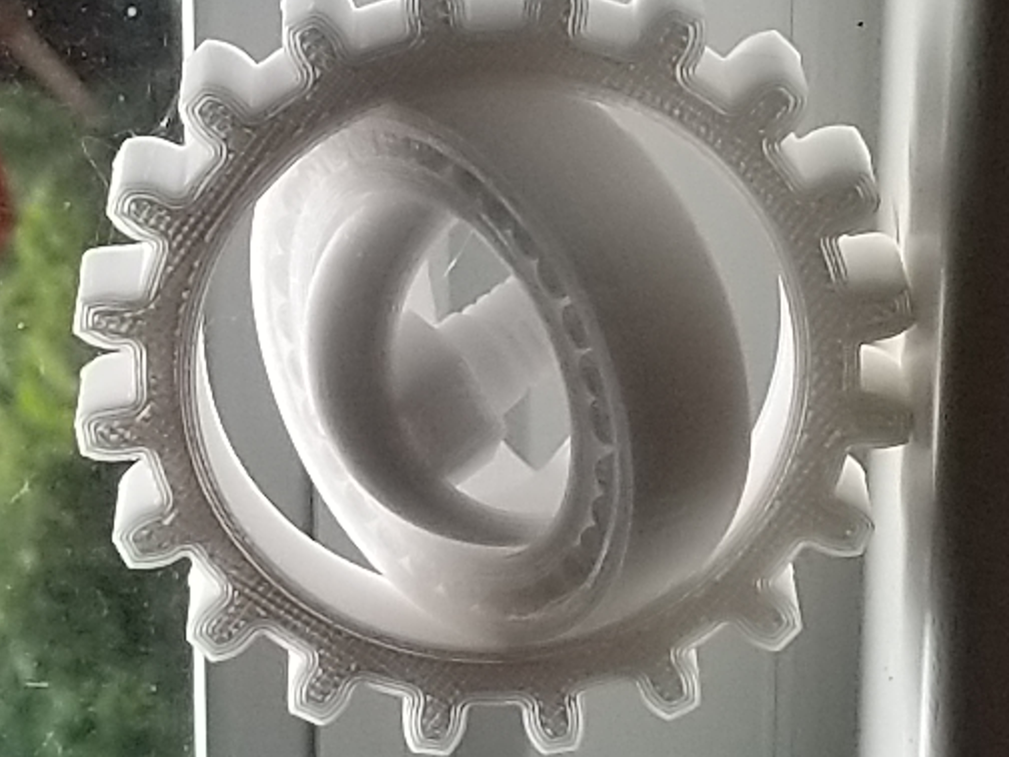 3D Printable Mechanical Gyroscope by Wilson