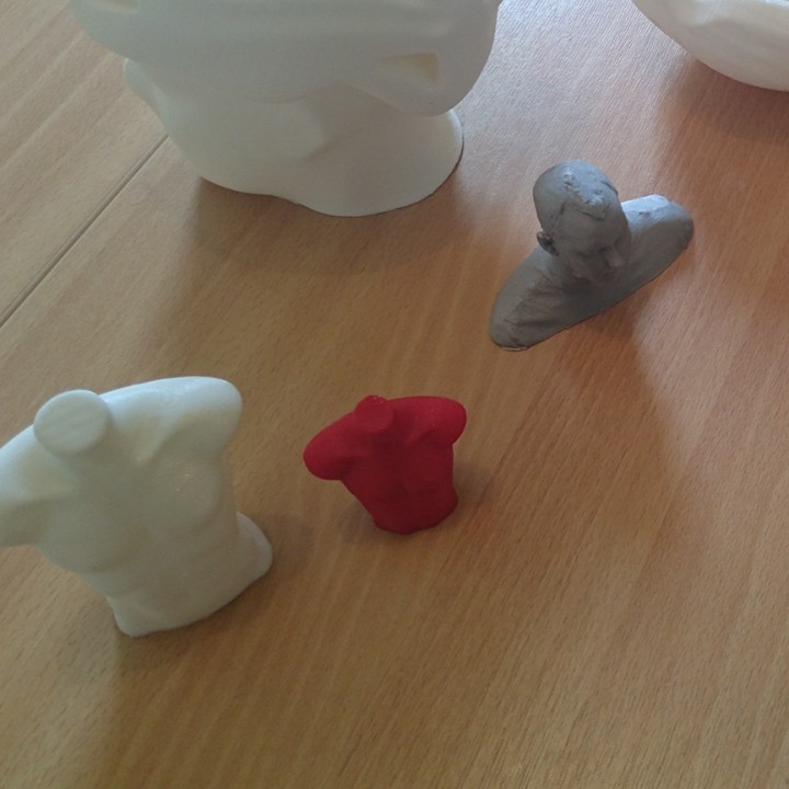 3D Printable 1/4 Scale Digital Scanned Mannequin by Joshua Lomax