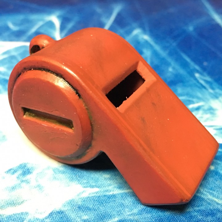 3D Printable Red Whistle (Made In Abyss) by King_Of_Harts