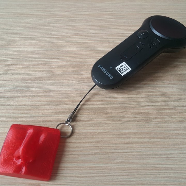 3D Printable Nose Keychain&Pendant by Pawel Szczeszek