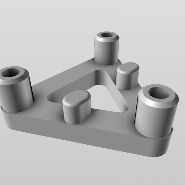 3D Printable Anycubic Kossel Pulley Stabilizer by Carsten Dalgaard