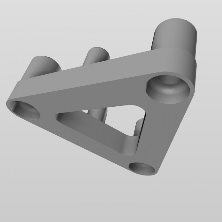 3D Printable Anycubic Kossel Pulley Stabilizer by Carsten Dalgaard