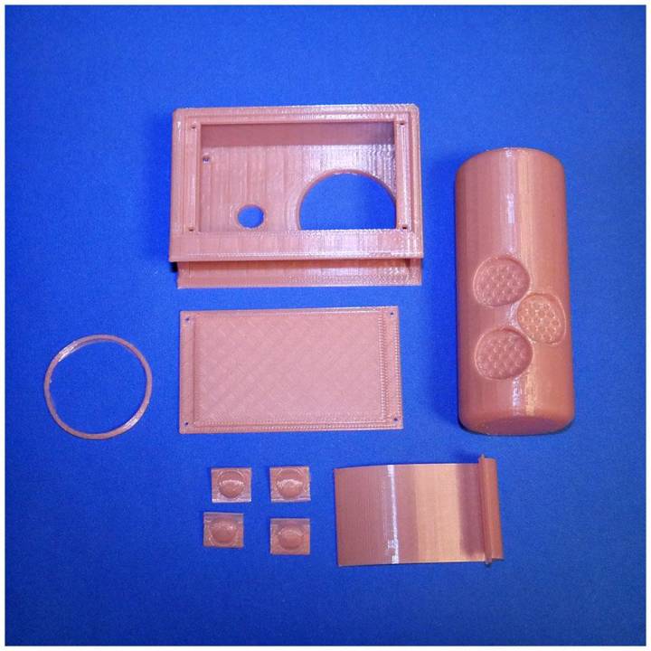3D Printable Fallout 4 Rad meter by Henrik Larsson