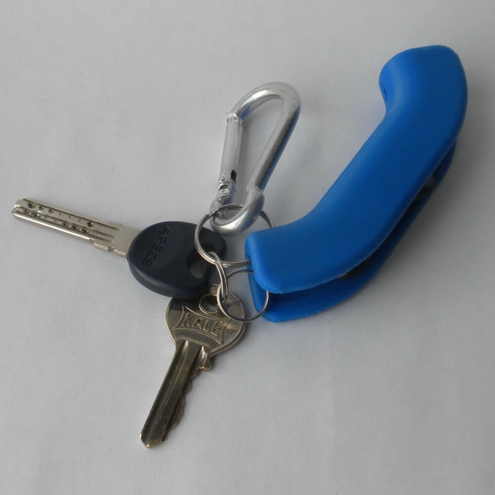 3D Printable Handle-Keychain&Keycase by 3DLadnik