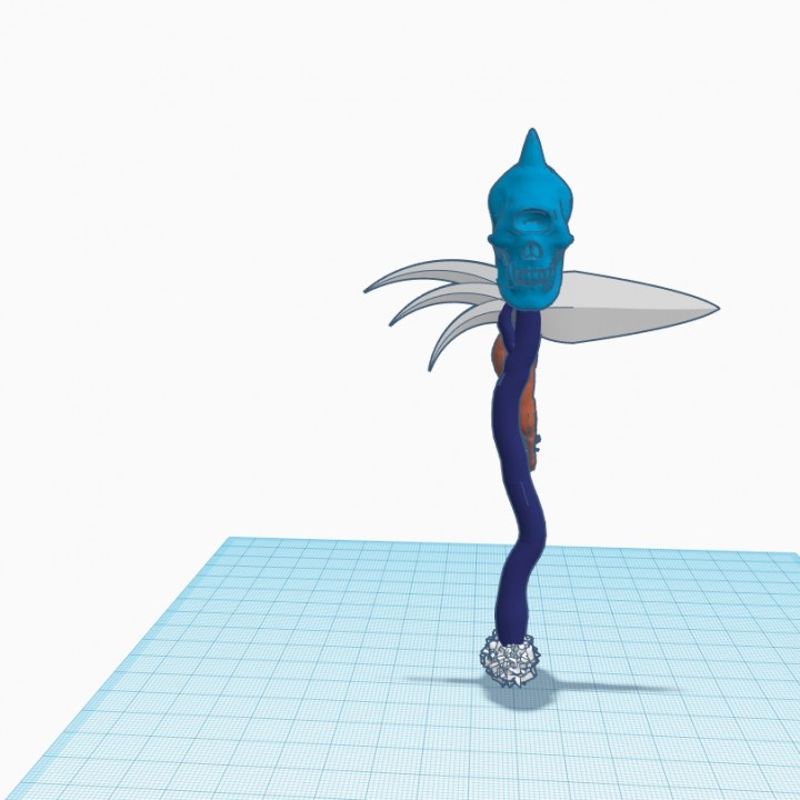 3D Printable Easter Bunny Slayer Axe #Tinkercad Easter by Mark Fluharty