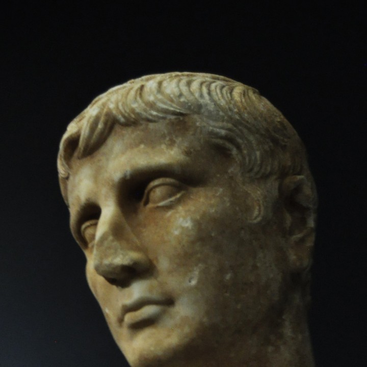 3D Printable Portrait of Emperor Augustus by Scan The World