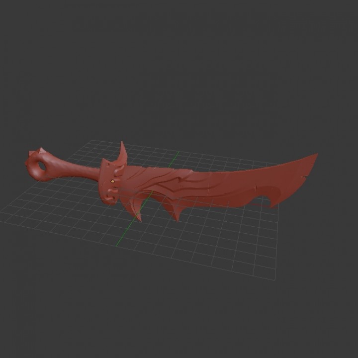 3D Printable Gutgore Ripper World of Warcraft Weapon by Cody Winchester