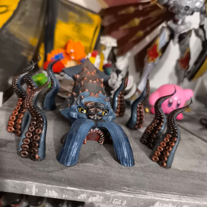 3D Print of The Kraken! Body ready for print by luisrestrepo