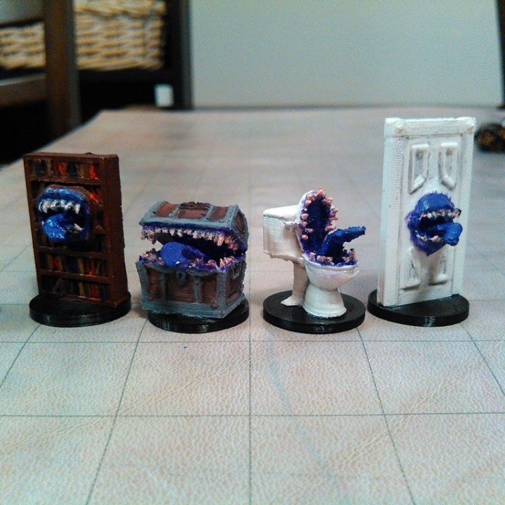 3D Printable Mimic Collection! by Miguel Zavala