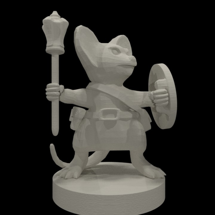 3D Printable Mousefolk! by Miguel Zavala