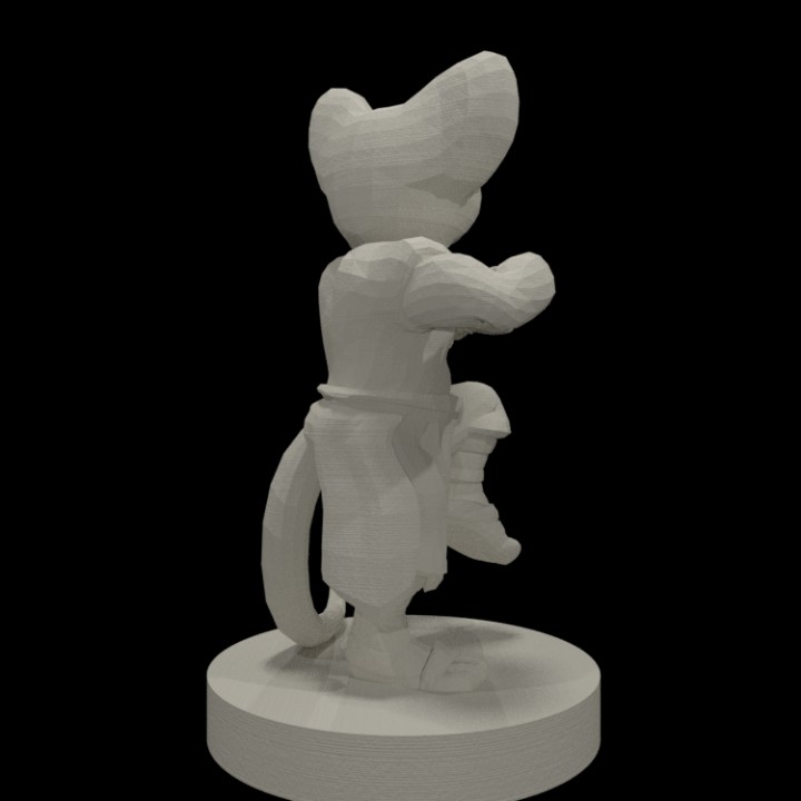 3D Printable Mousefolk! by Miguel Zavala