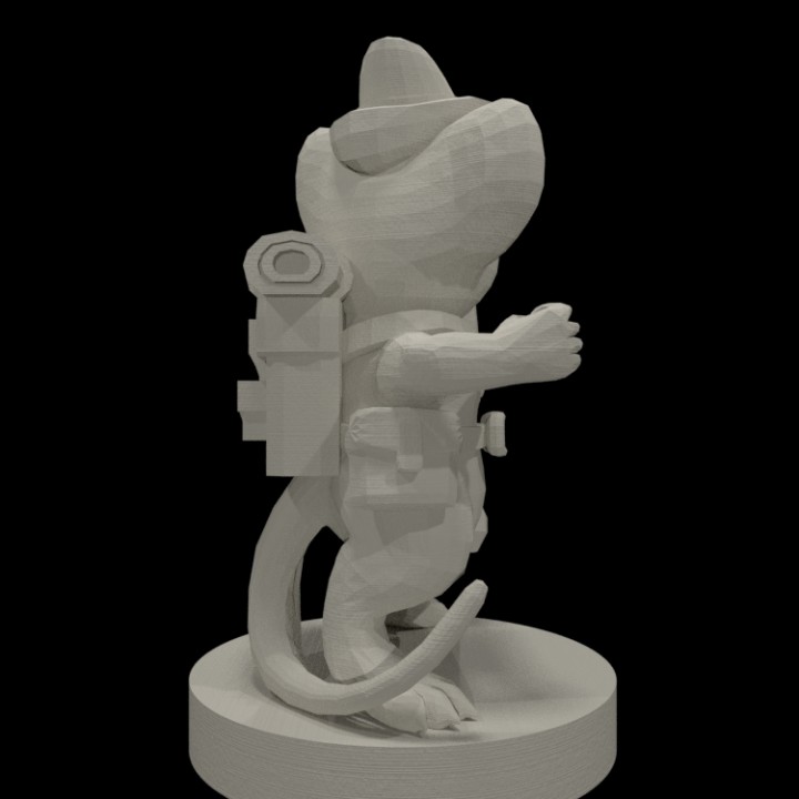3D Printable Mousefolk! by Miguel Zavala