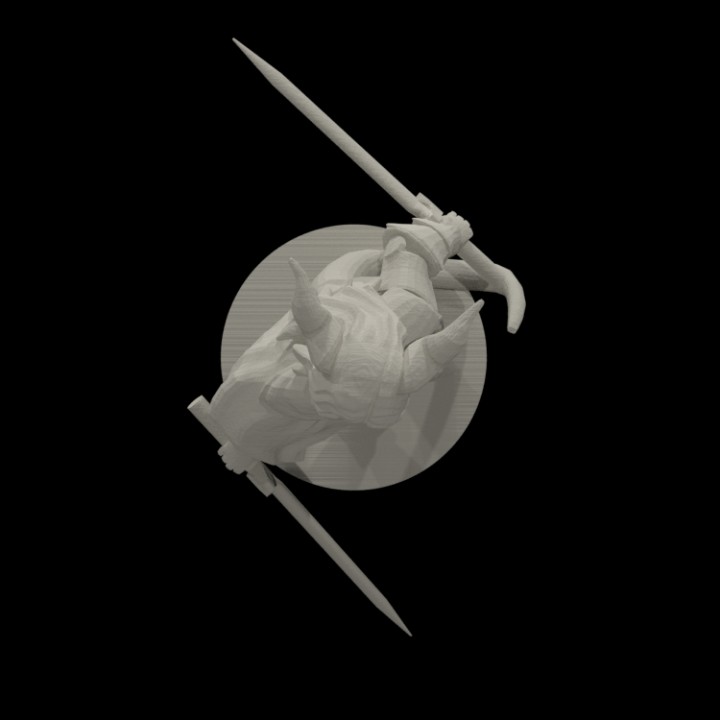 3D Printable Half Dragons by Miguel Zavala