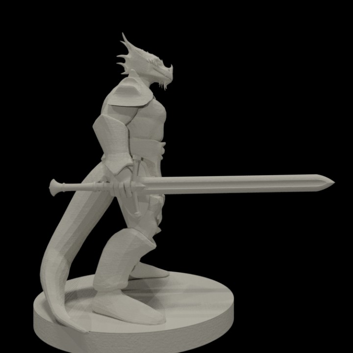 3D Printable Half Dragons by Miguel Zavala