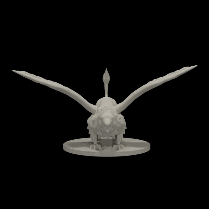 3D Printable Griffon by Miguel Zavala