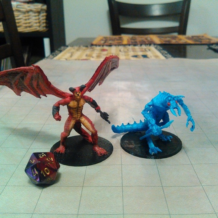 3D Printable Ice Devil by Miguel Zavala