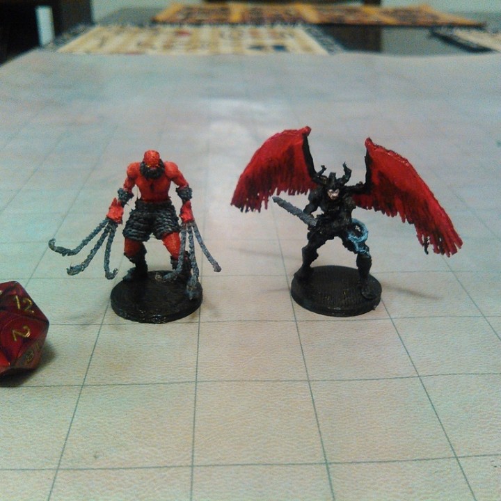 3D Printable Chain Devil by Miguel Zavala