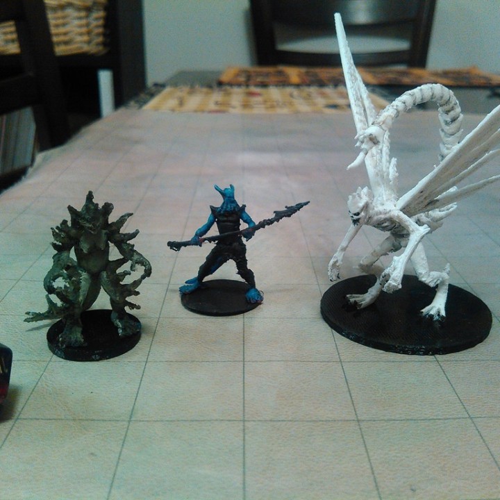 3D Printable Bone Devil by Miguel Zavala