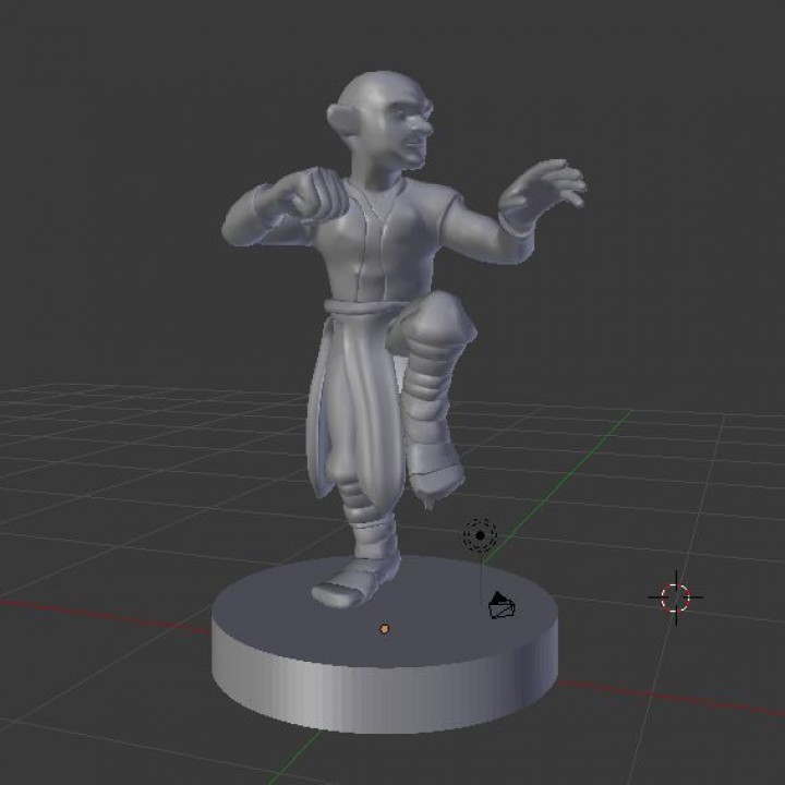 3D Printable Monk Collection! by Miguel Zavala