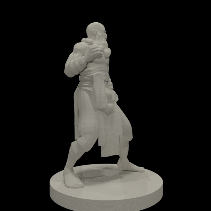 3D Printable Monk Collection! by Miguel Zavala