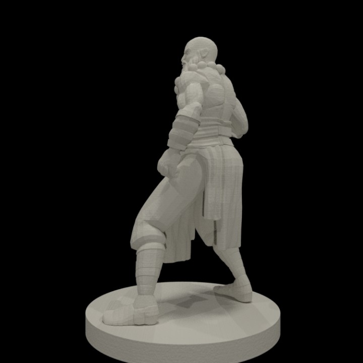 3D Printable Monk Collection! by Miguel Zavala