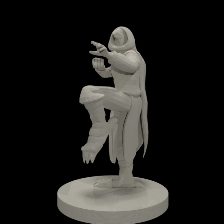 3D Printable Monk Collection! by Miguel Zavala