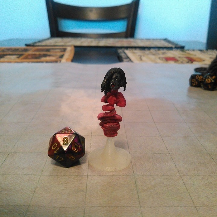 3D Printable Penanggalan Vampire by Miguel Zavala