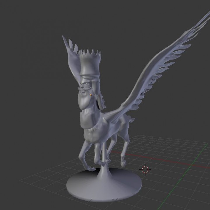 3D Printable Shedu by Miguel Zavala